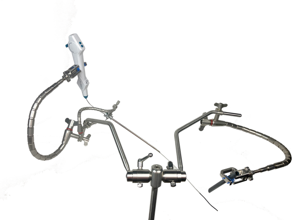 Mount Post with Dual Angled Swivel Bars and Rail Clamp – Mediflex ...